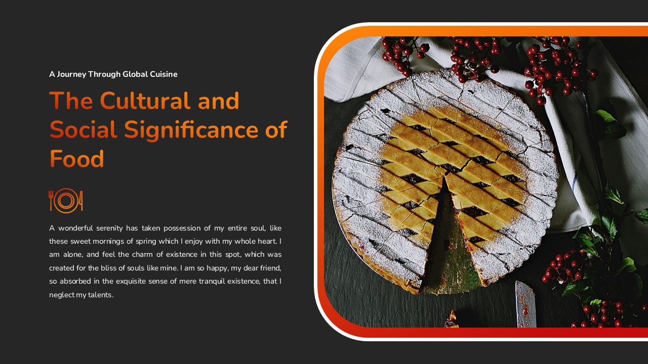 Food Culinary PowerPoint Template, Presentation Templates | GraphicRiver