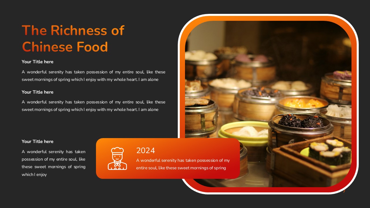 Food Culinary PowerPoint Template, Presentation Templates | GraphicRiver