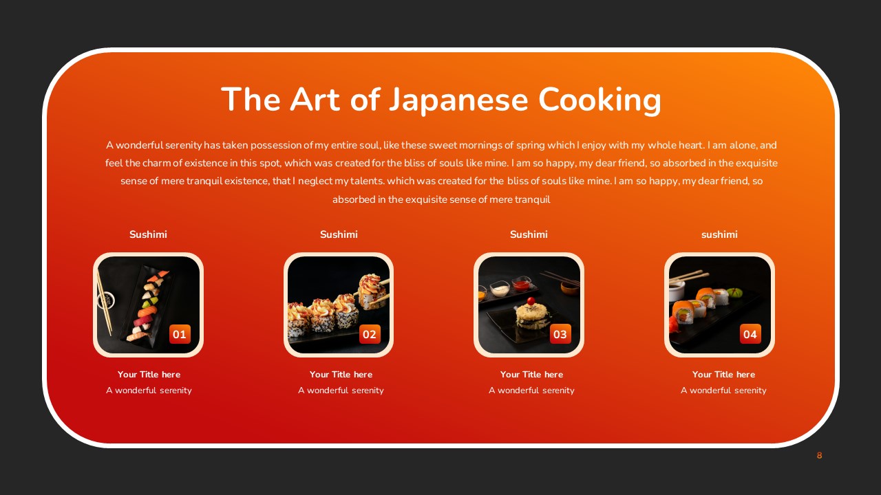 Food Culinary PowerPoint Template, Presentation Templates | GraphicRiver