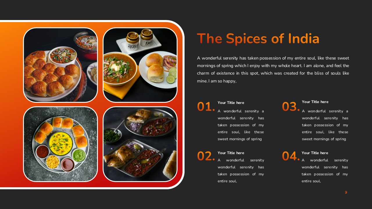 Food Culinary PowerPoint Template, Presentation Templates | GraphicRiver