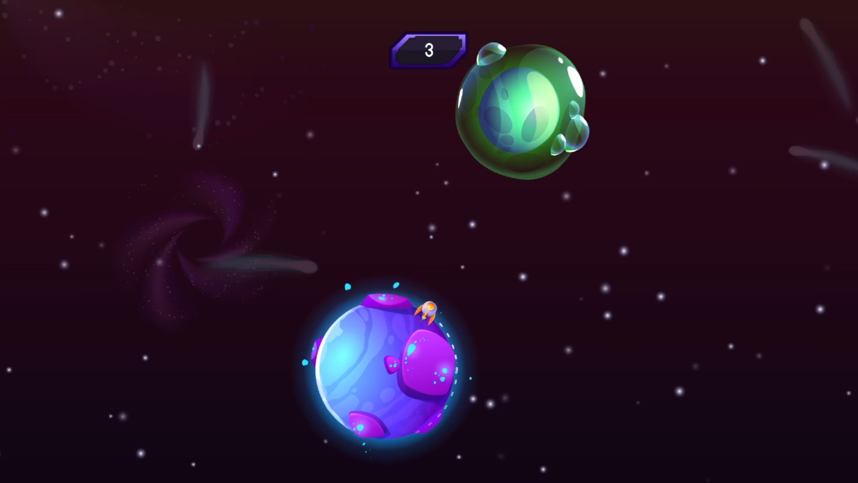 Planet Orbit - HTML5 Game Template by TwistedByArt | CodeCanyon