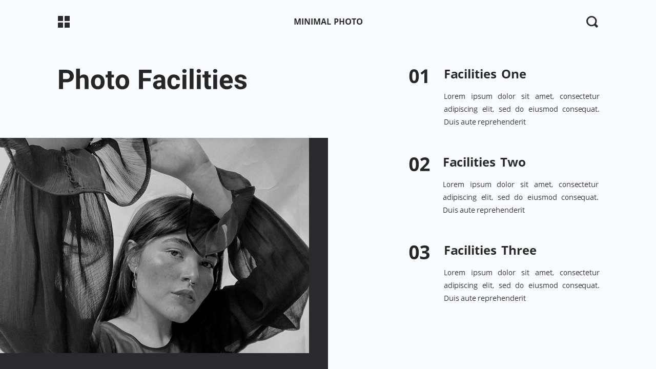 Minimal Photo - Photography Powerpoint Templates, Presentation Templates