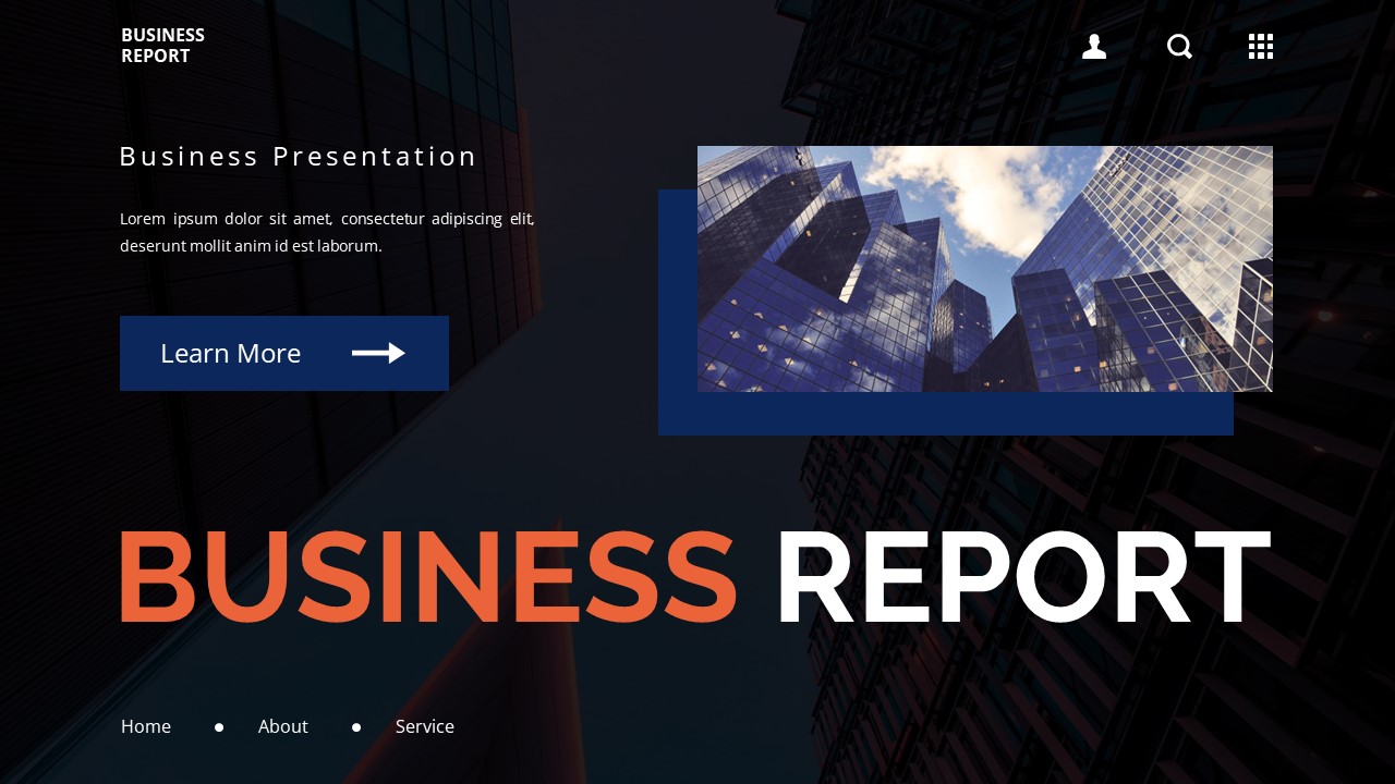 Business Report - Business Powerpoint Templates, Presentation Templates