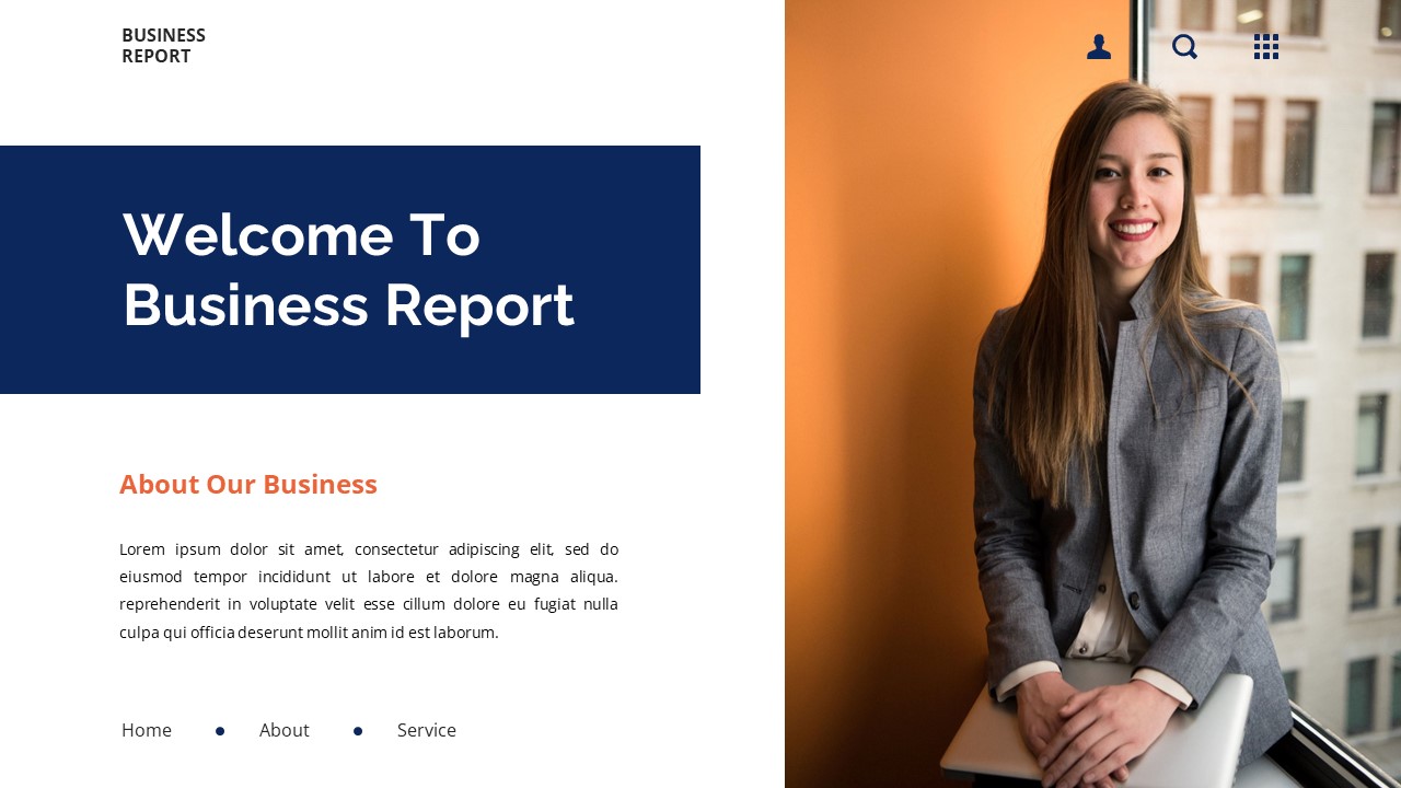 Business Report - Business Powerpoint Templates, Presentation Templates