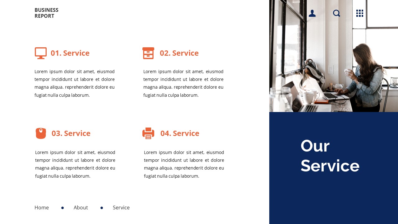 Business Report - Business Powerpoint Templates, Presentation Templates