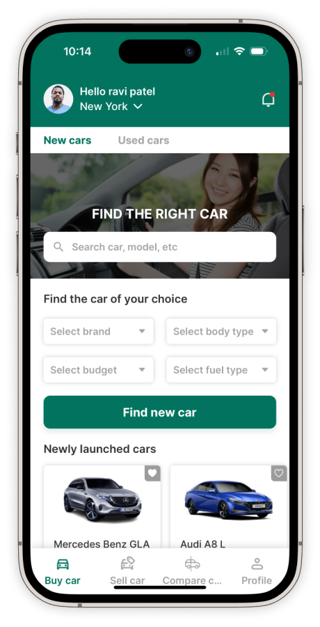 Car Buy & Sell App Template in React Native | CarHub by ...