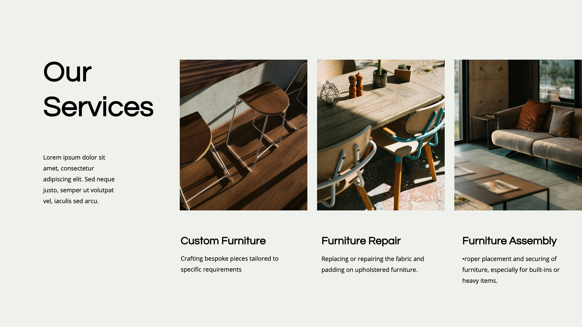 Katto - Furniture PowerPoint Template, Presentation Templates ...