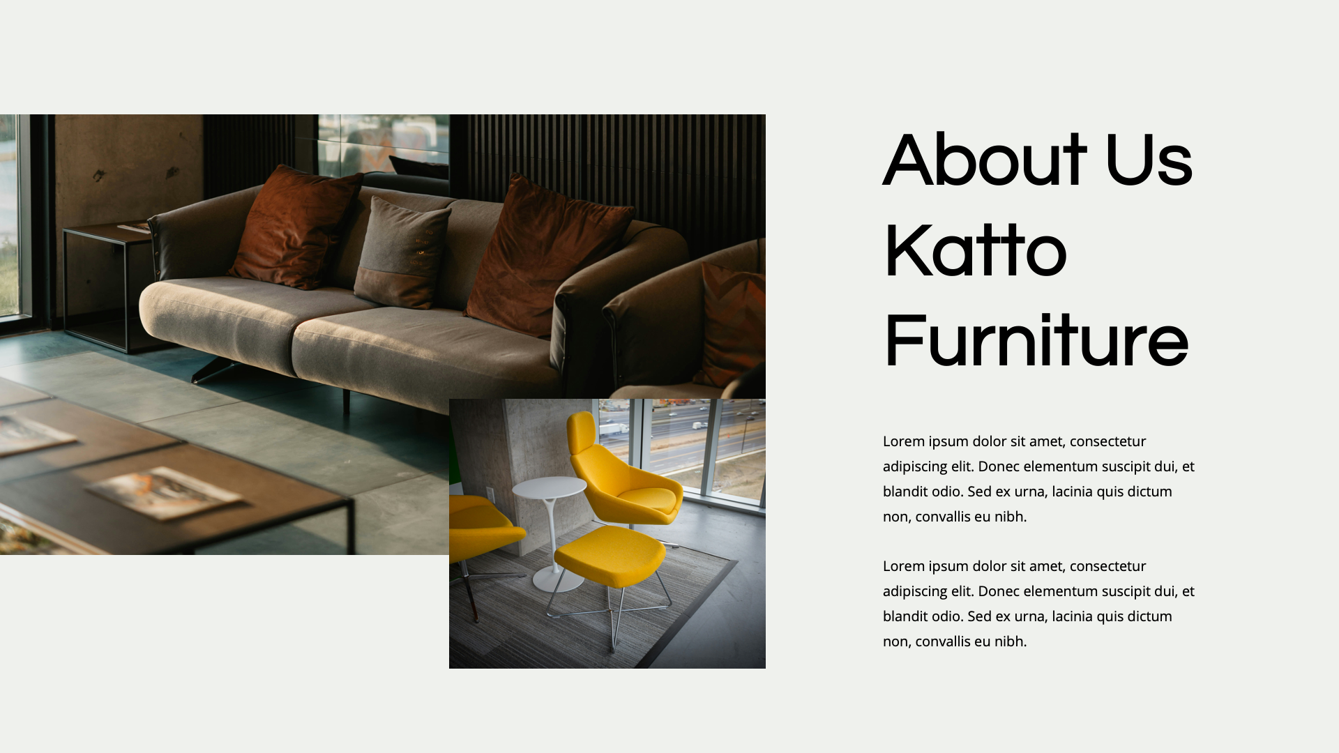Katto - Furniture PowerPoint Template, Presentation Templates ...