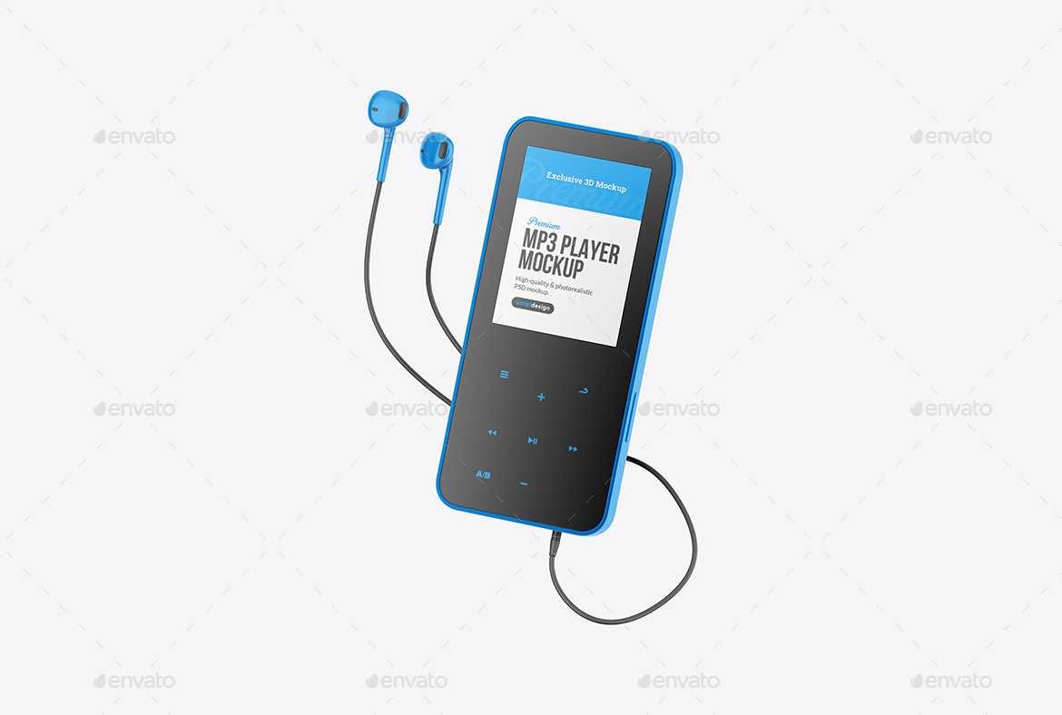 MP3 Player Mockup, Graphics | GraphicRiver