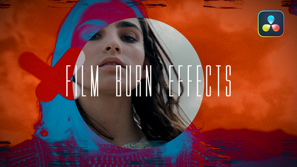 Film Burn Effects, DaVinci Resolve Templates | VideoHive