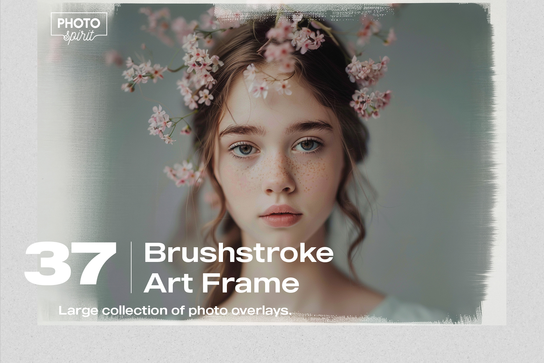 37 Brushstroke Art Frame Effect Photo Overlays, Add-ons | GraphicRiver
