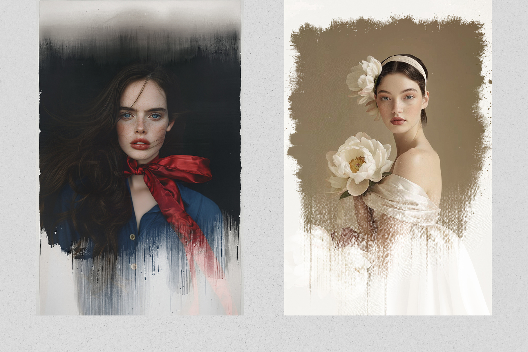 37 Brushstroke Art Frame Effect Photo Overlays, Add-ons | GraphicRiver