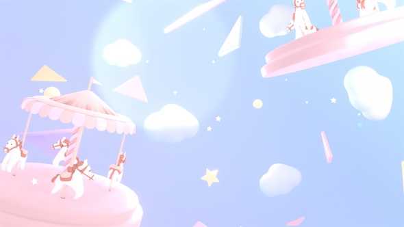 Sweet Carousel Dream, Motion Graphics | VideoHive