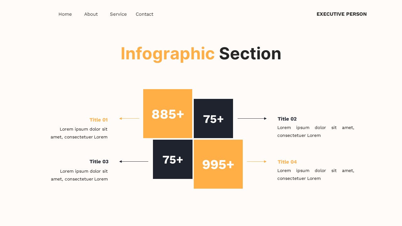 Executive Person - Business Powerpoint Templates, Presentation Templates