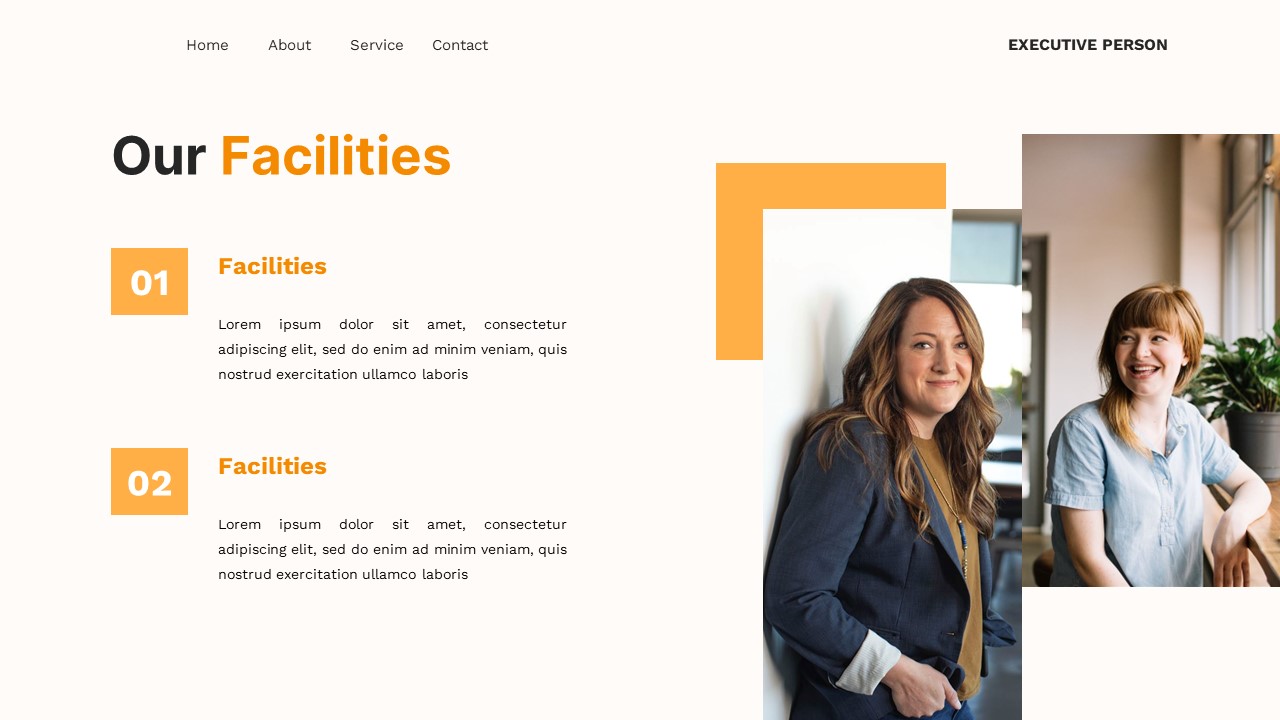 Executive Person - Business Powerpoint Templates, Presentation Templates