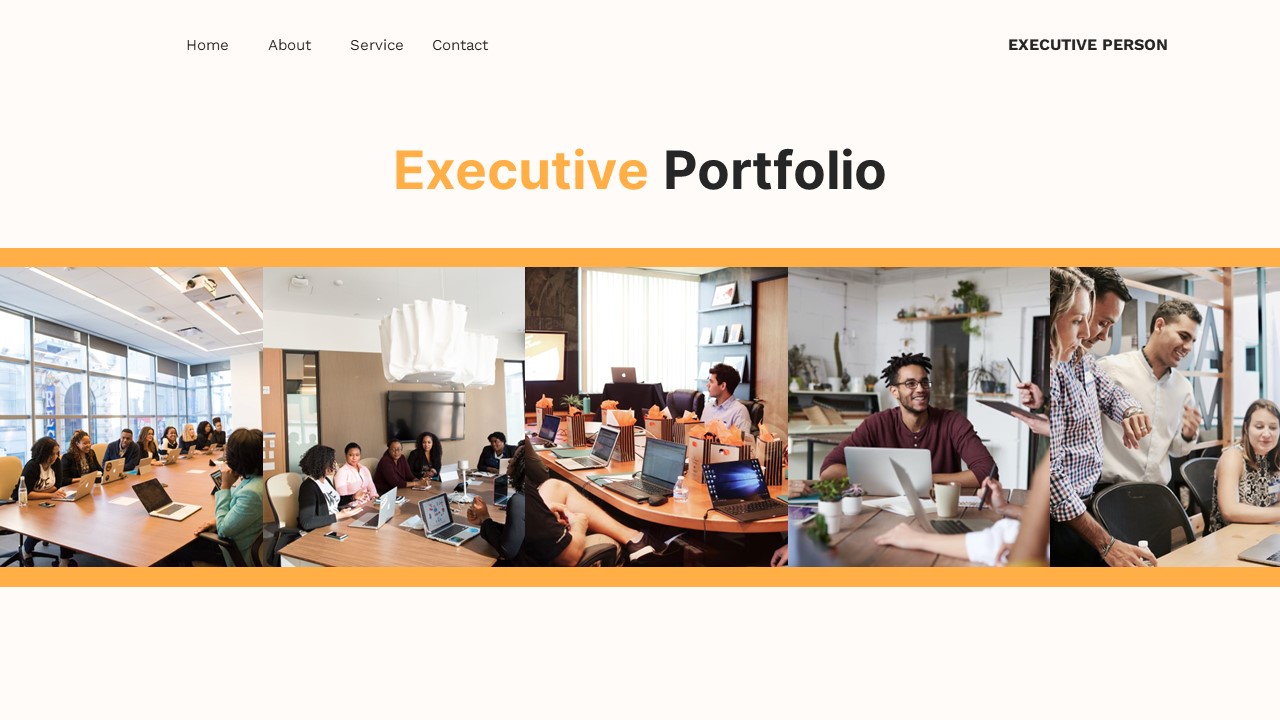 Executive Person - Business Powerpoint Templates, Presentation Templates