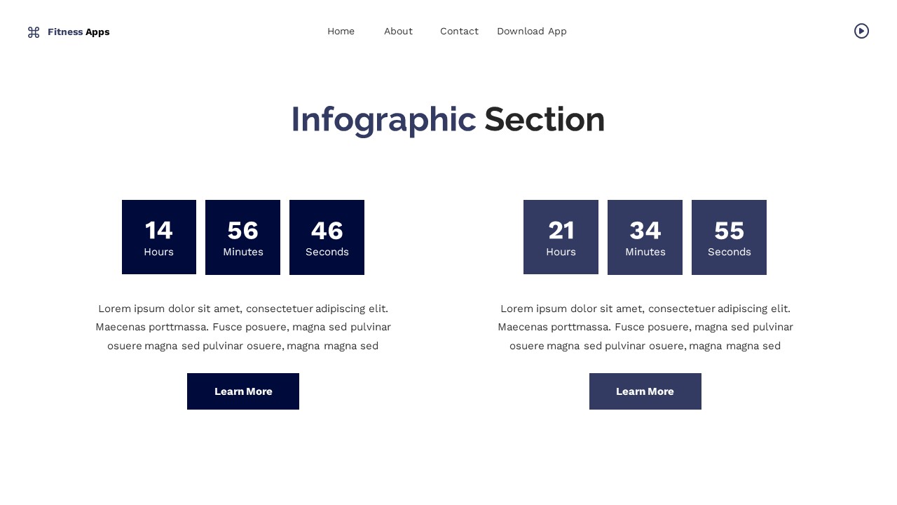 Fitness Apps - Mobile App Powerpoint Templates, Presentation Templates