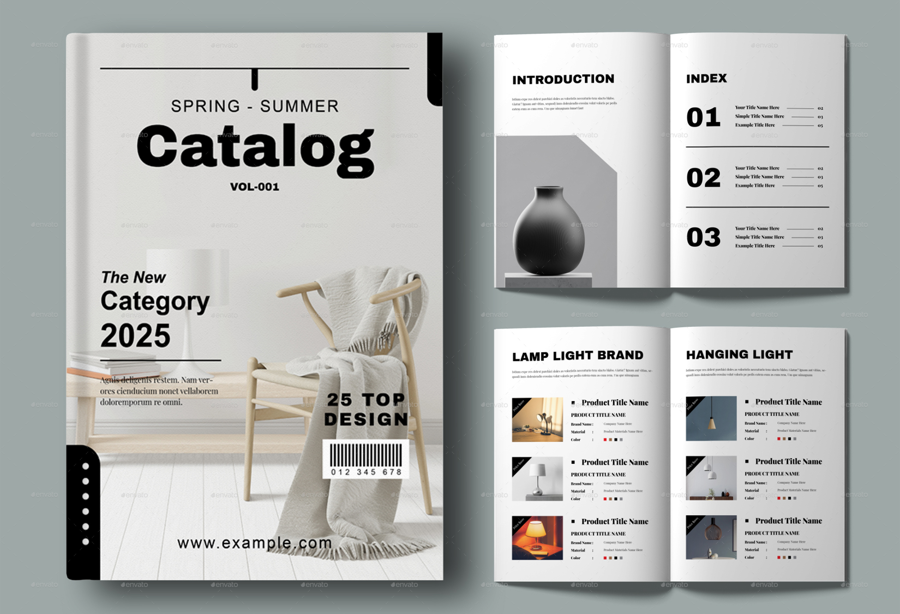 Product Catalog Layout, Print Templates | GraphicRiver