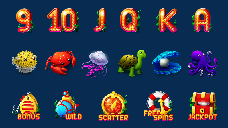 HTML Aqua Slot Game by Master_Key | CodeCanyon