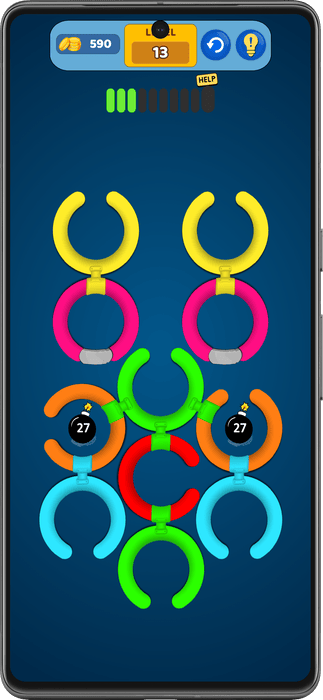 Rotate the Rings (Construct 3 | HTML5) by FALCONAPP | CodeCanyon