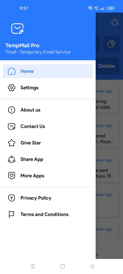 TempMail Pro - Temporary Disposable Email Address , Tmail API by G-Devs
