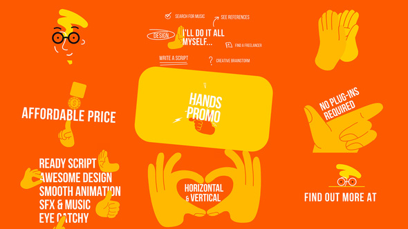 Hands Promo, After Effects Project Files | VideoHive