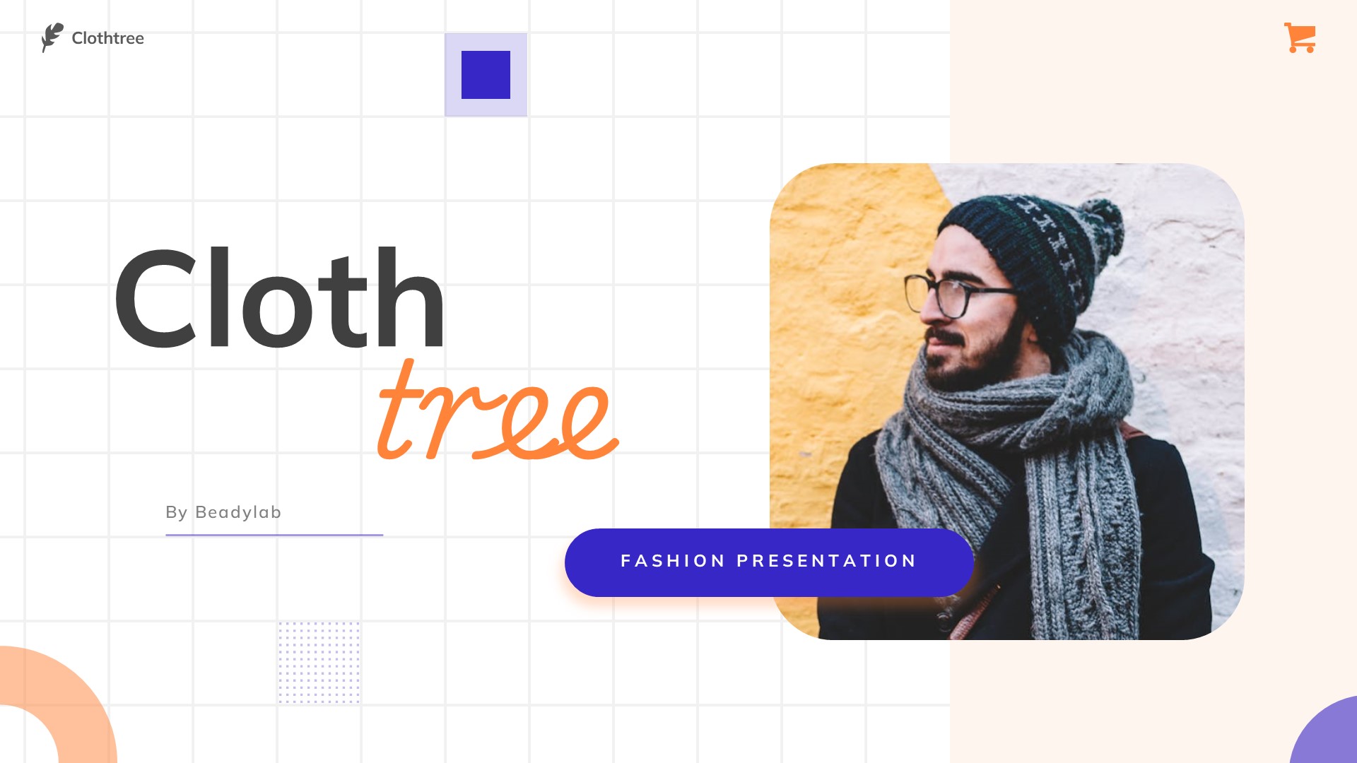 Clothtree - Fashion PowerPoint template, Presentation Templates ...