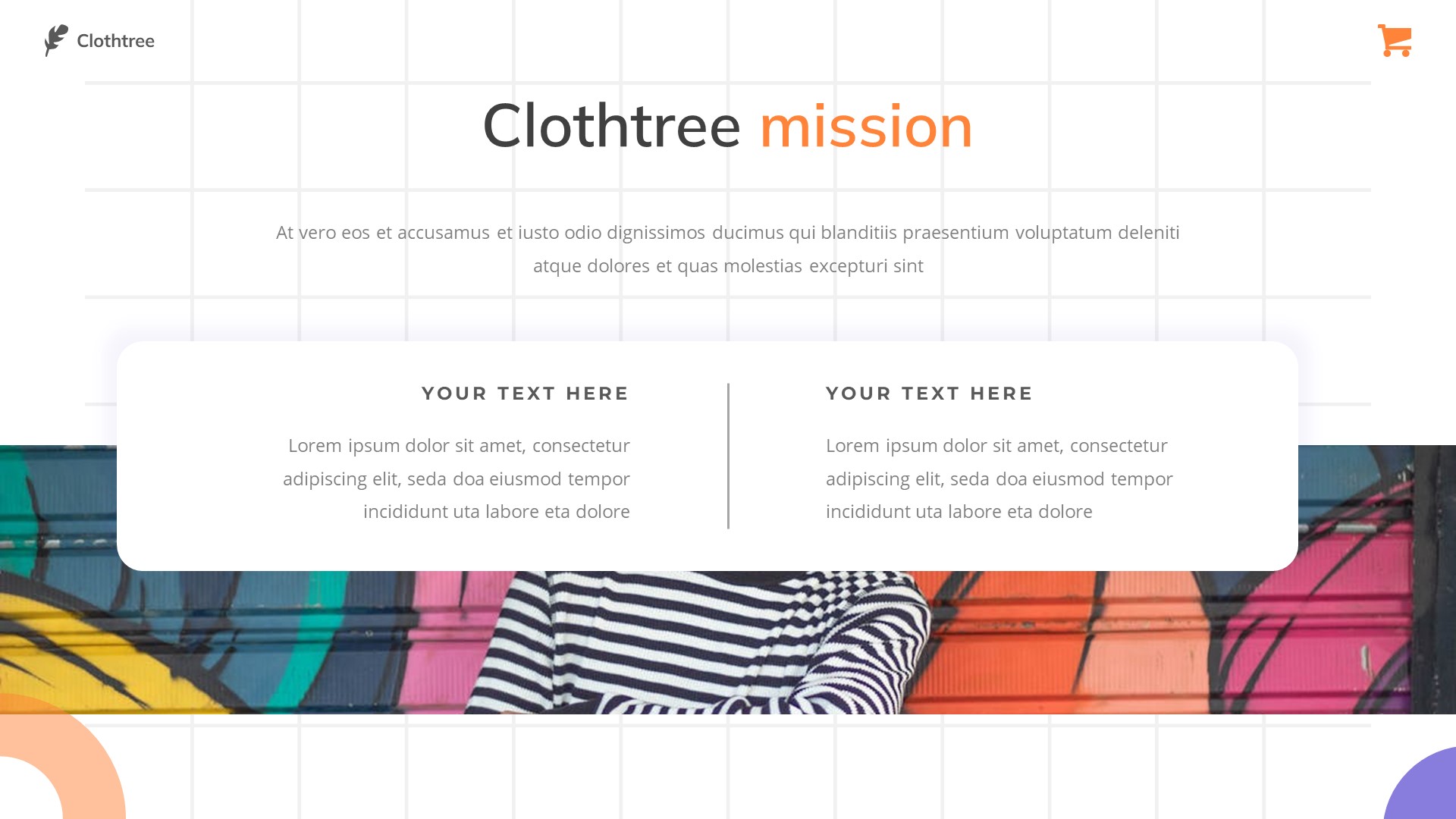 Clothtree - Fashion PowerPoint template, Presentation Templates ...