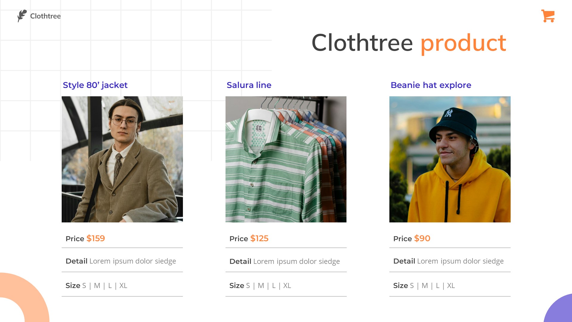 Clothtree - Fashion PowerPoint template, Presentation Templates ...