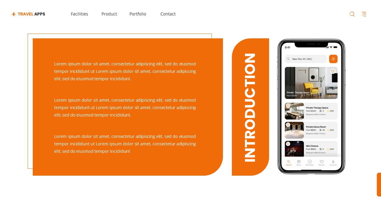Travel Apps - Mobile App Google Slide Templates, Presentation Templates