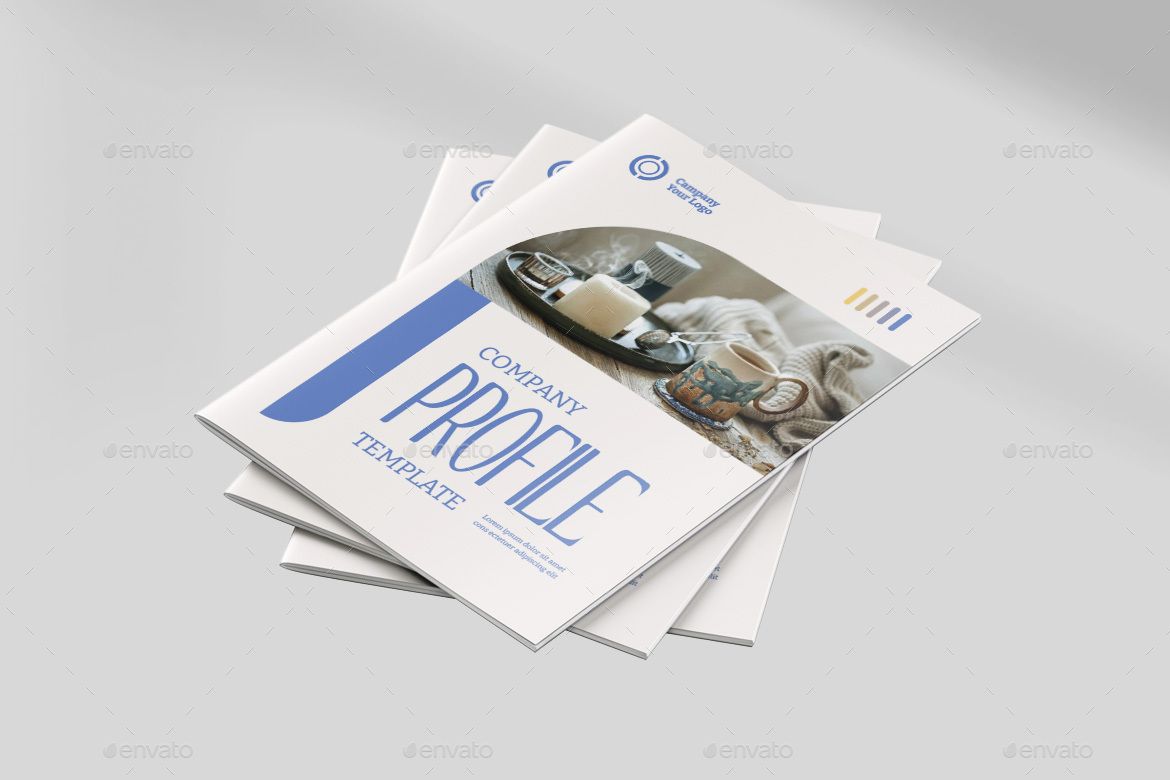 A4 Company Profile, Print Templates | GraphicRiver