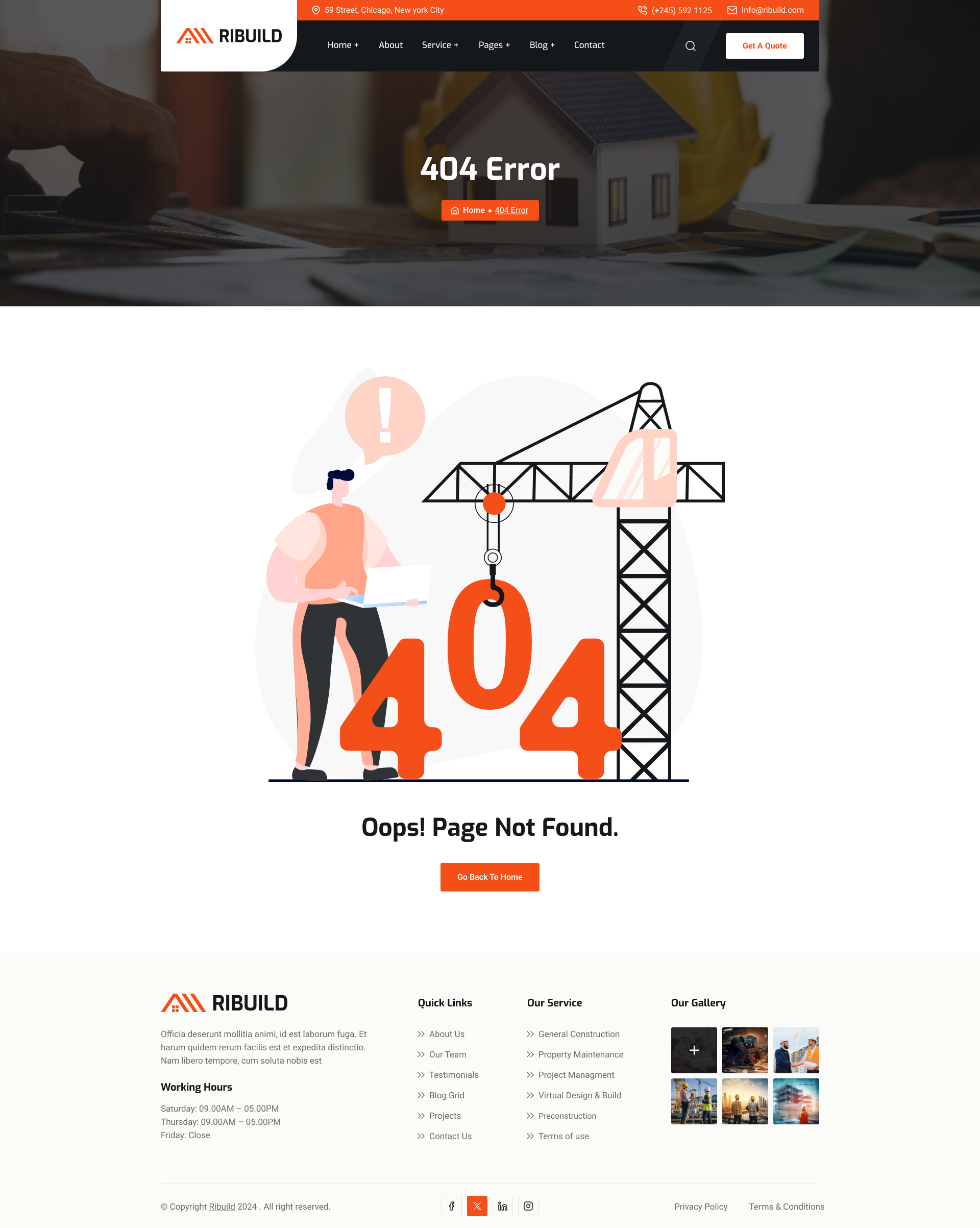 Ribuild – Construction Company Figma Template by RRdevs | ThemeForest