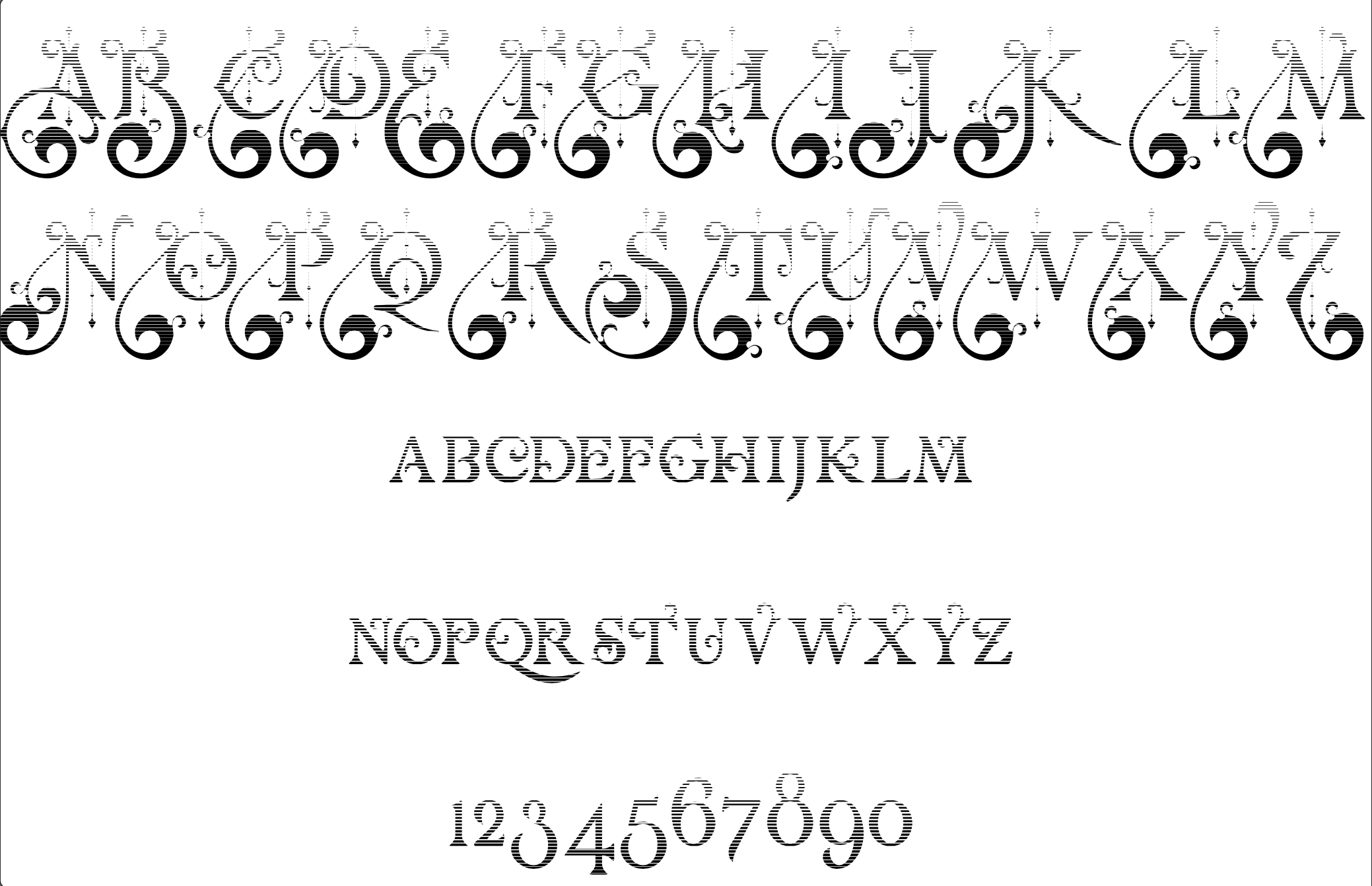 Renaissance Garden, Fonts | GraphicRiver