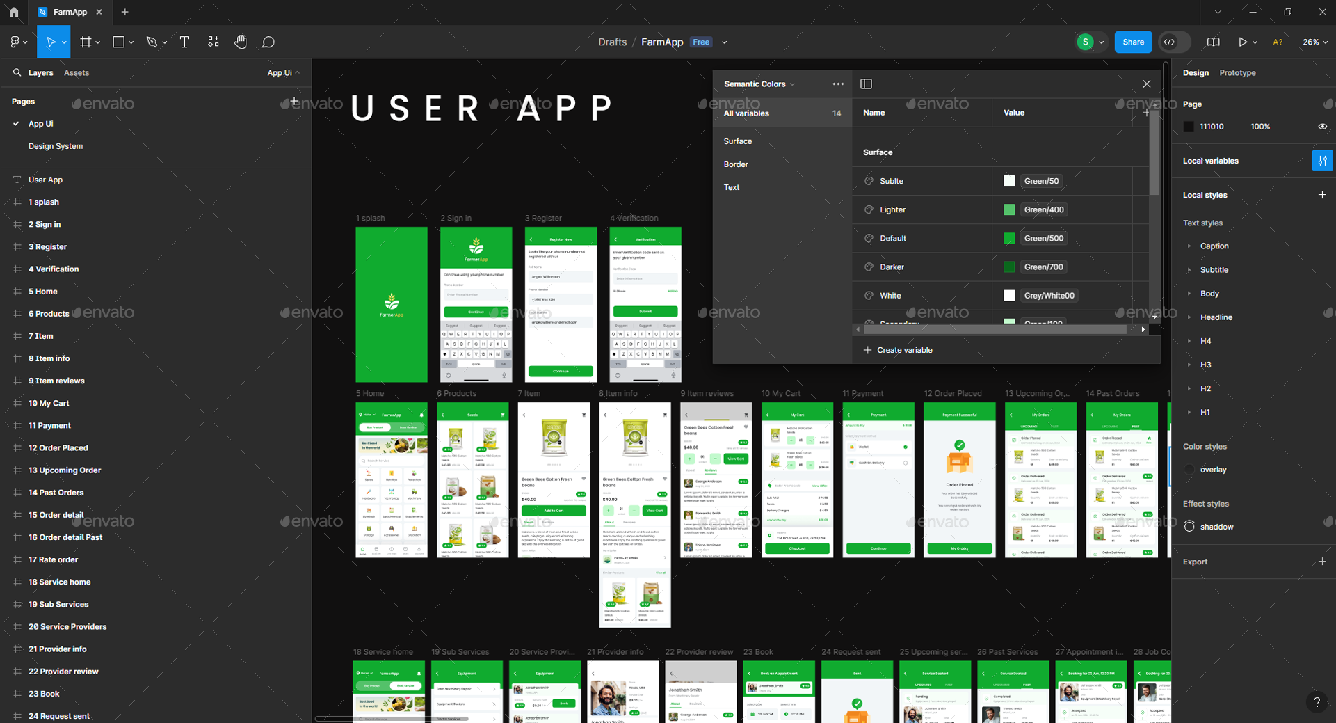 eCommerce App UI | Complete Farming Solutions | All-in-1 Agriculture ...