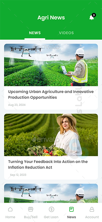 eCommerce App UI | Complete Farming Solutions | All-in-1 Agriculture ...