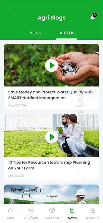eCommerce App UI | Complete Farming Solutions | All-in-1 Agriculture ...