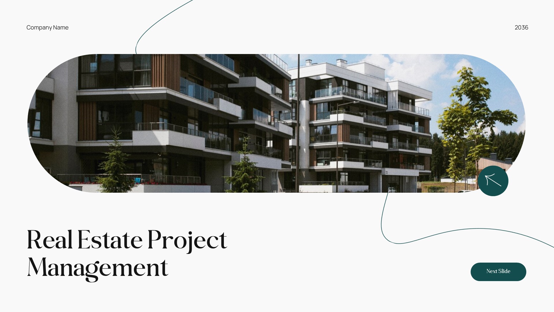 White Green Creative Real Estate Project Management Presentation ...