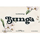 Bunga, Fonts | GraphicRiver