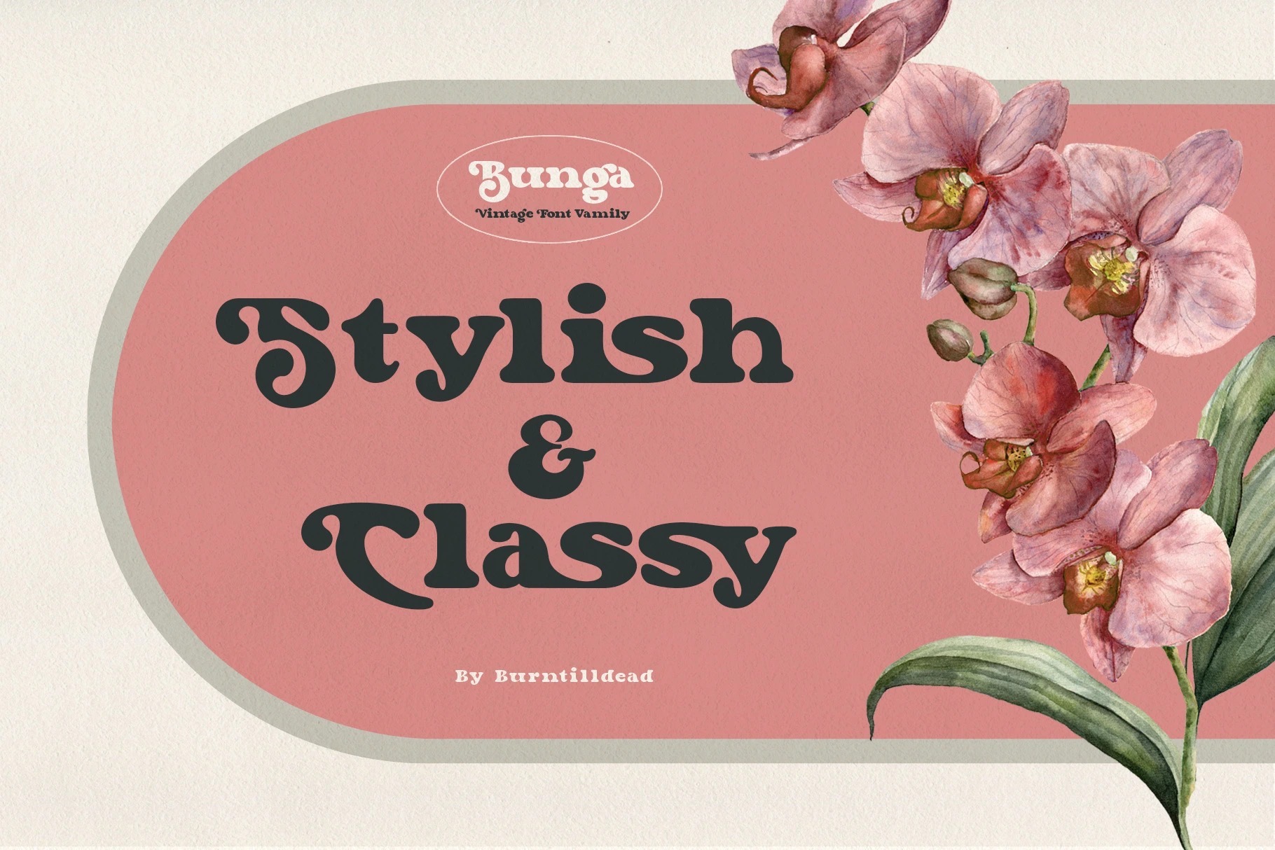 Bunga, Fonts | GraphicRiver
