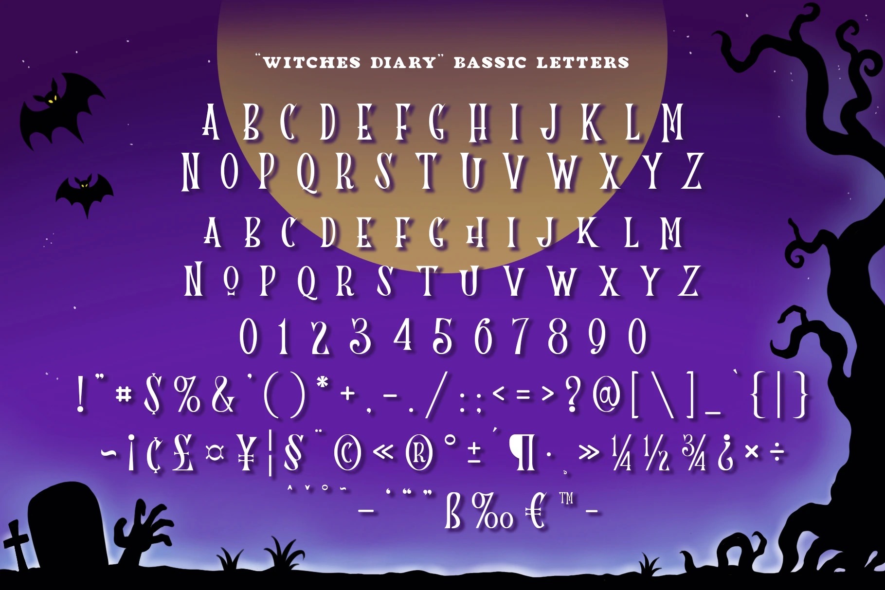 Witches Diary, Fonts | GraphicRiver