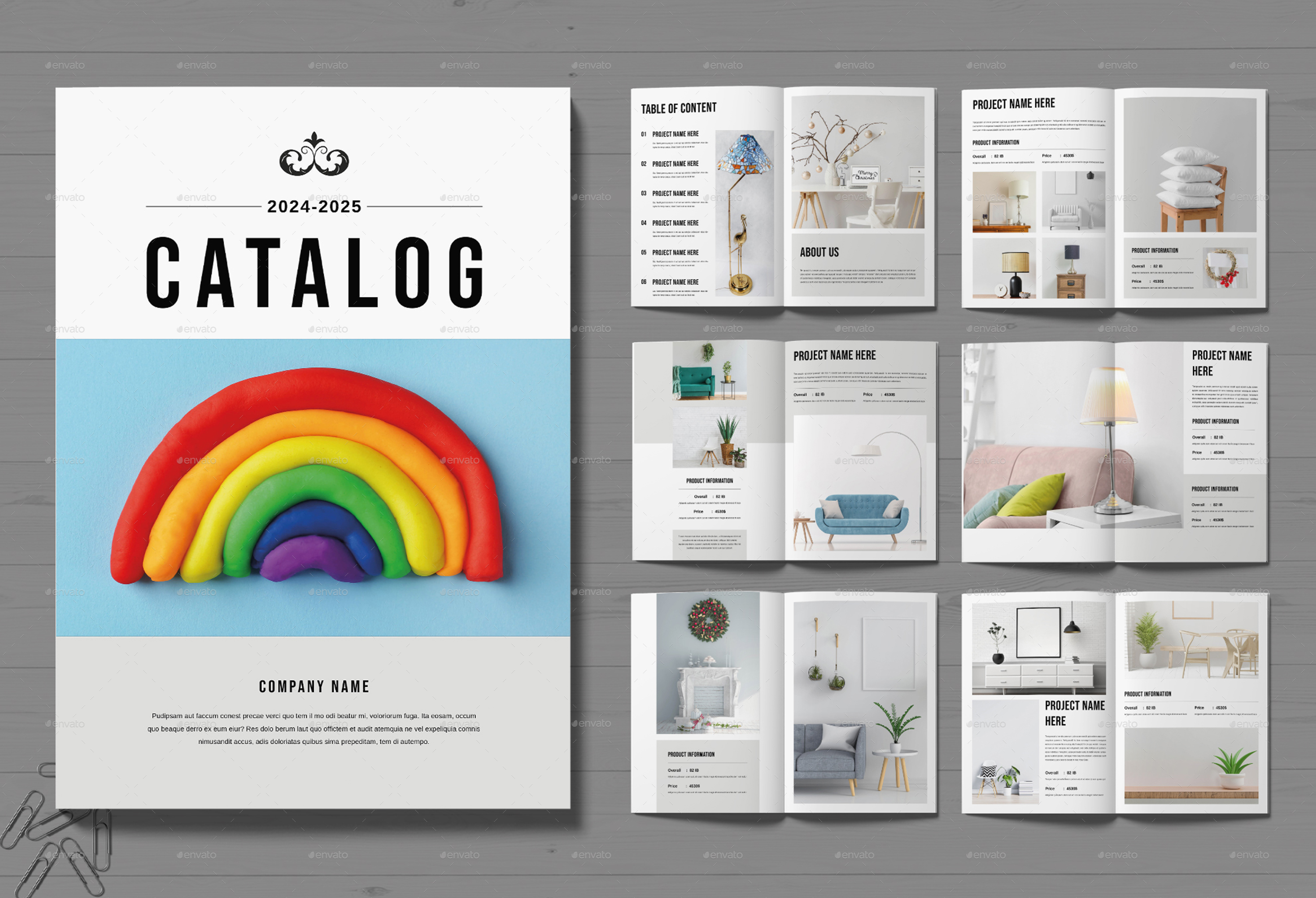 Product Catalog Template, Print Templates | GraphicRiver