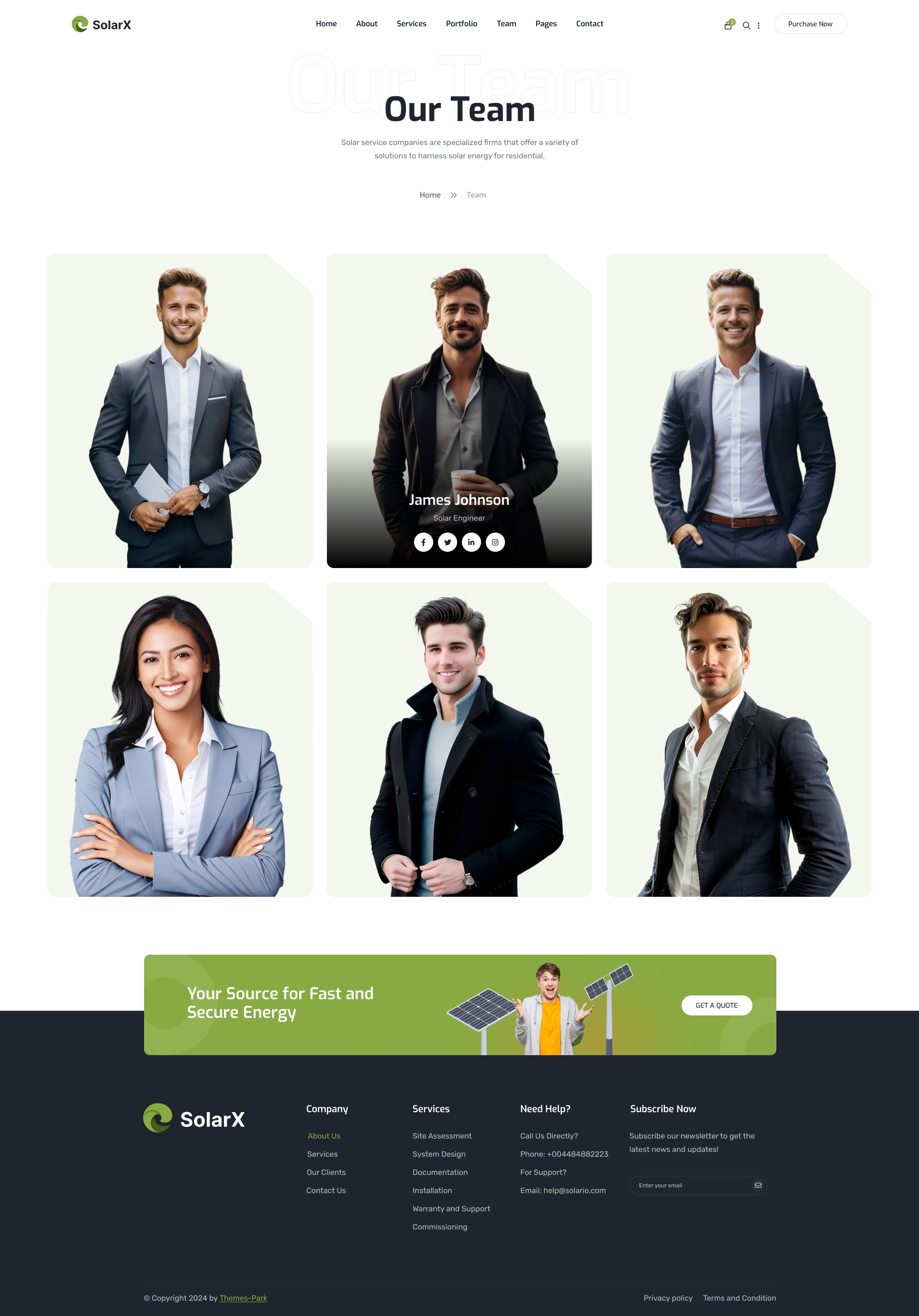 SolarX | Solar And Renewable Energy Figma Template by InversWeb | ThemeForest