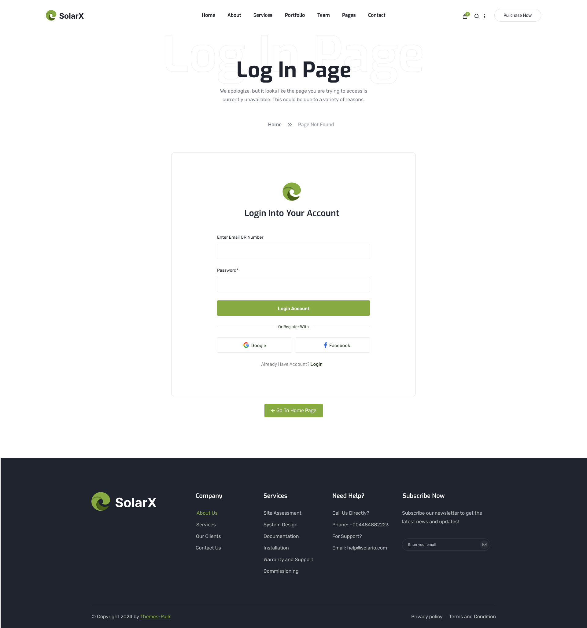 SolarX | Solar And Renewable Energy Figma Template by InversWeb | ThemeForest