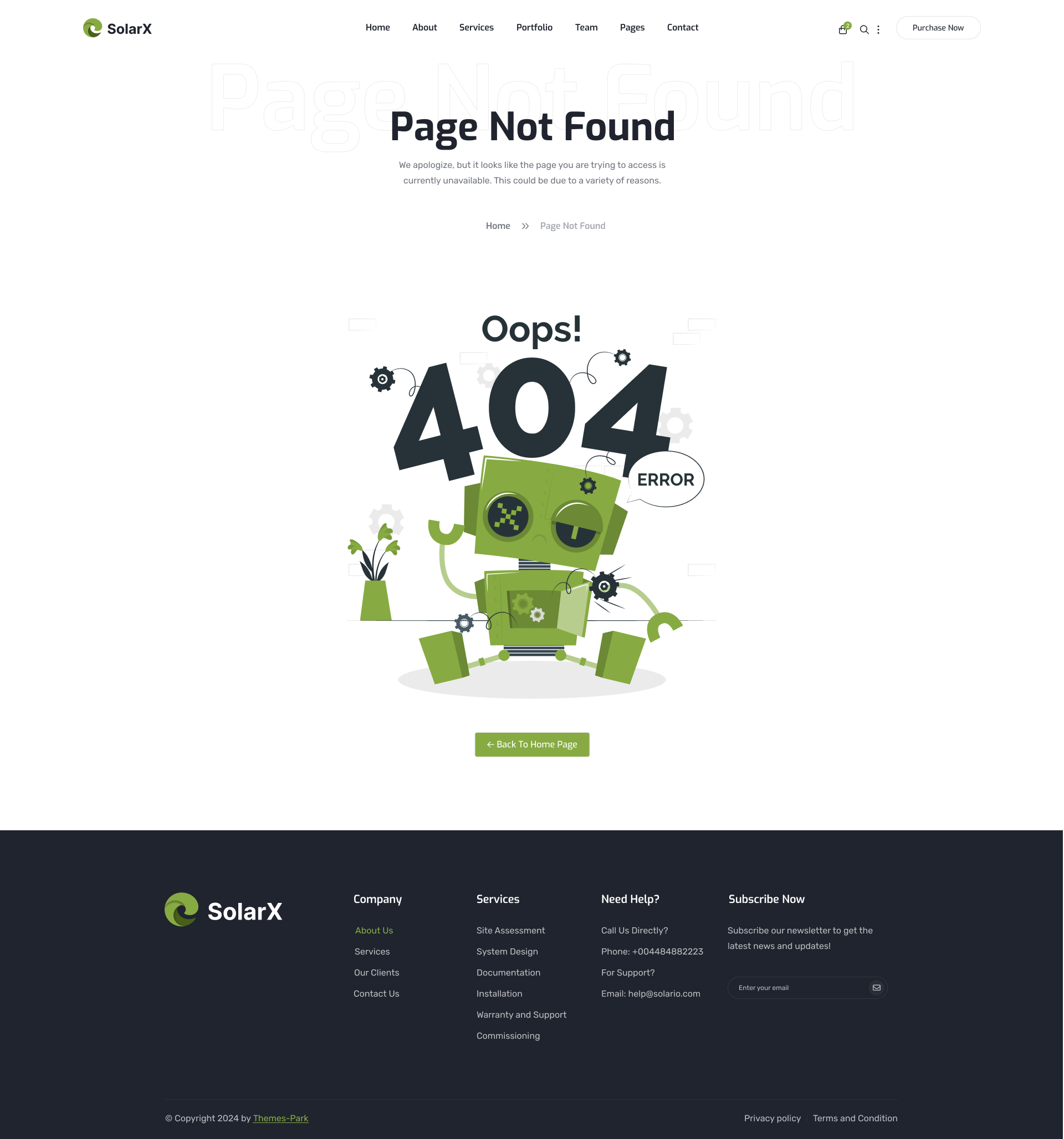 SolarX | Solar And Renewable Energy Figma Template by InversWeb | ThemeForest