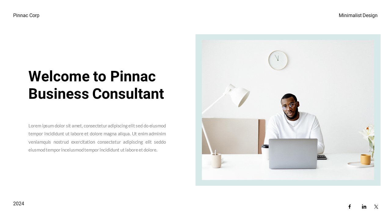 Pinnac - Corporate and Business Consultant PowerPoint Template ...