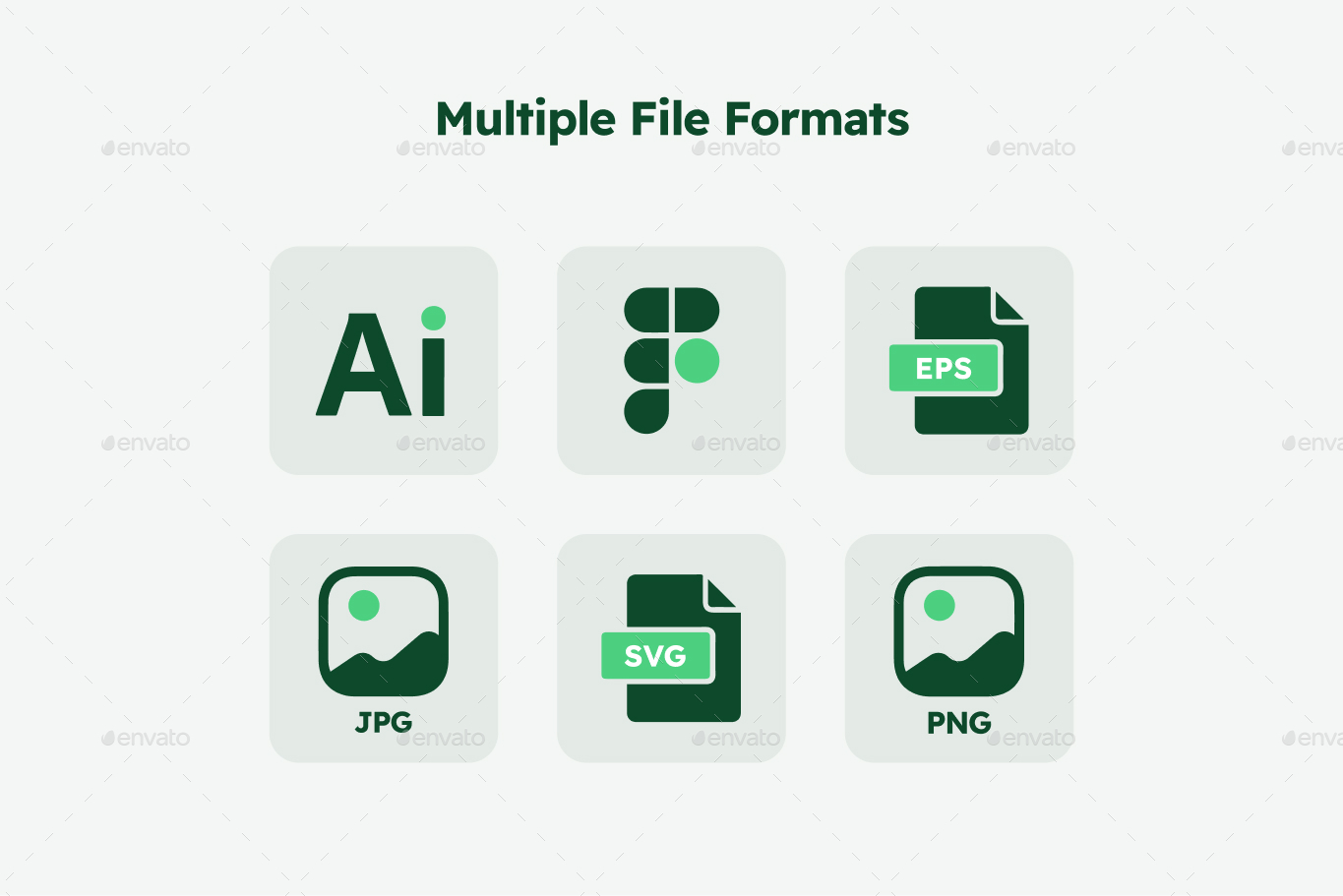 Financial App Icon Set, Icons | GraphicRiver