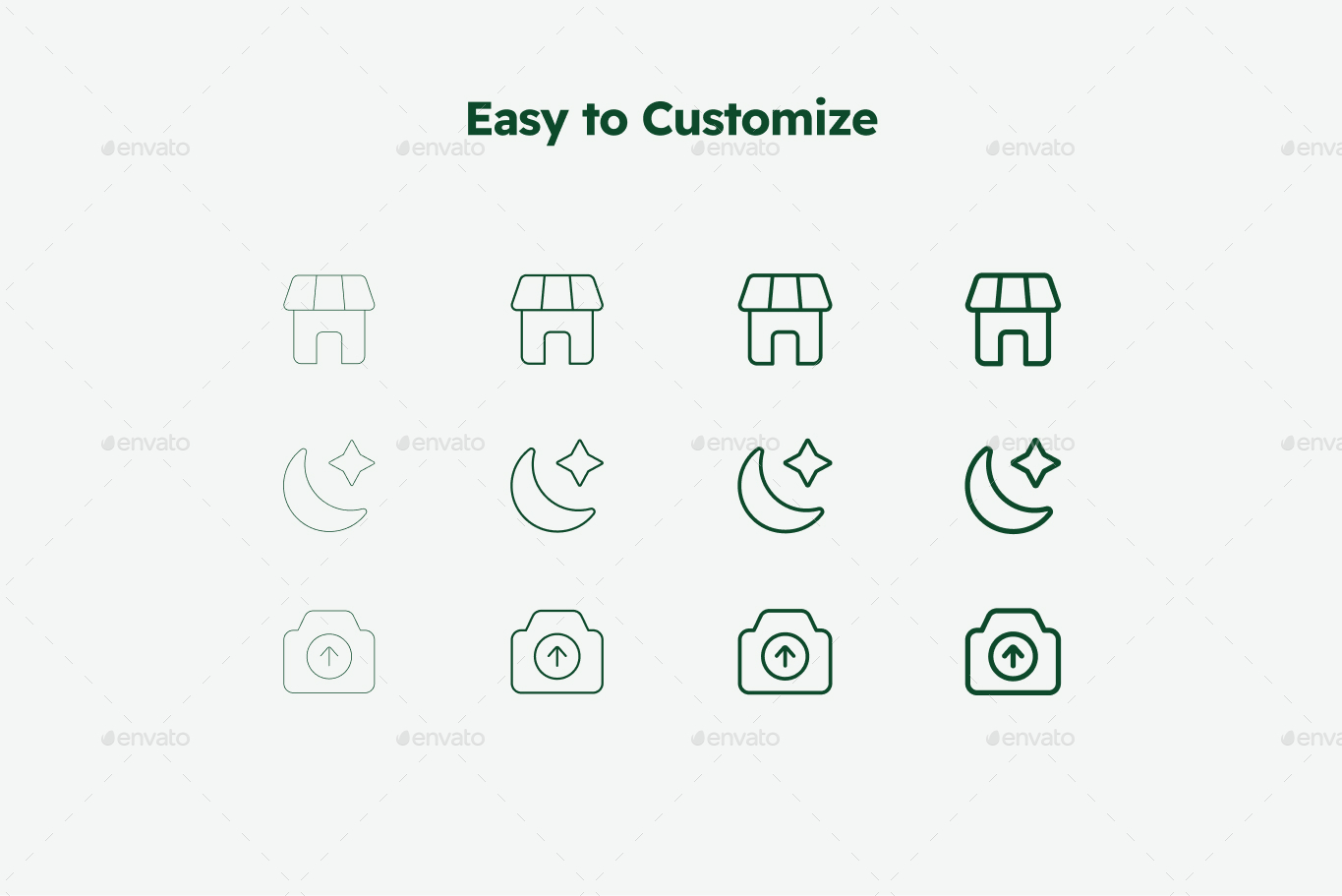 Financial App Icon Set, Icons | GraphicRiver
