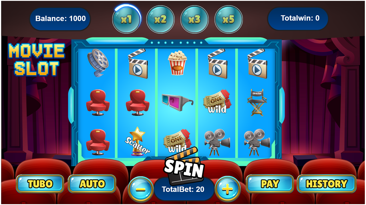Slot Movie - HTML5 Game by slotgen | CodeCanyon