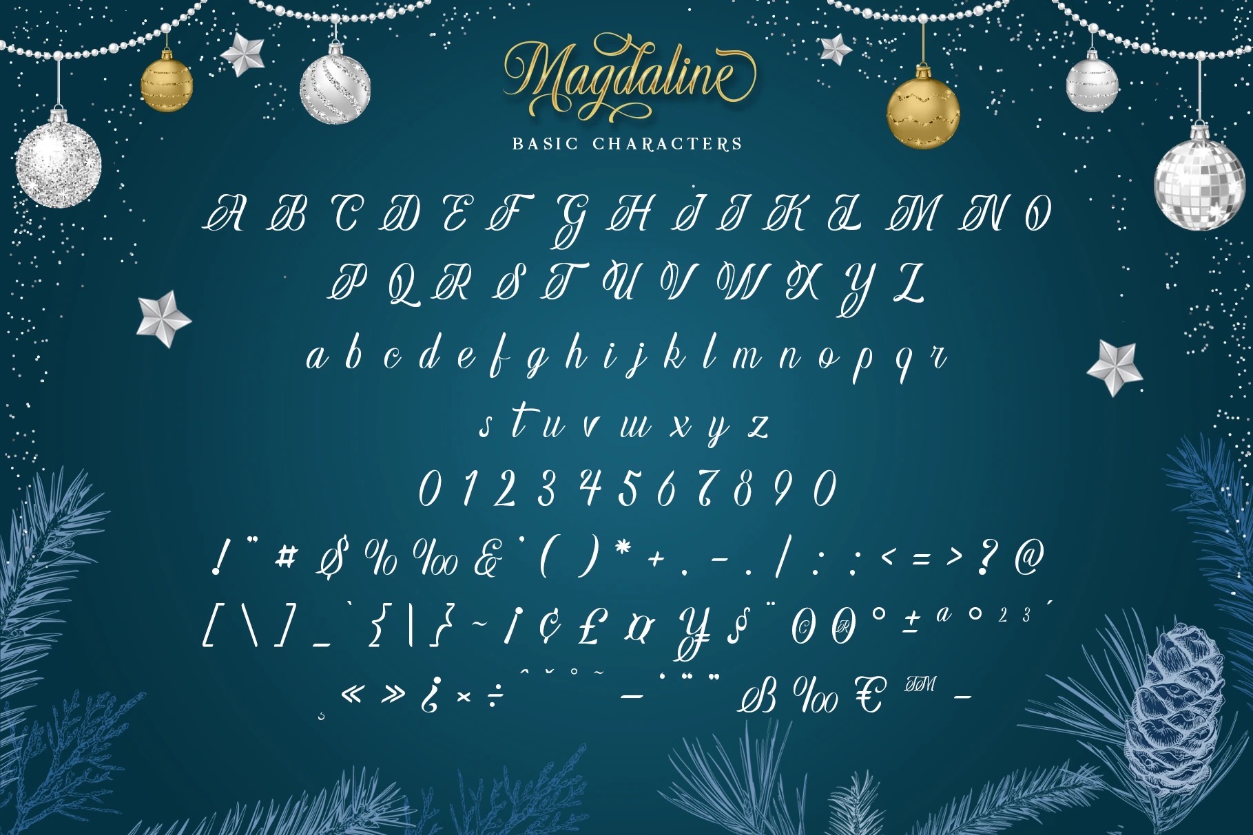 Magdaline, Fonts | GraphicRiver