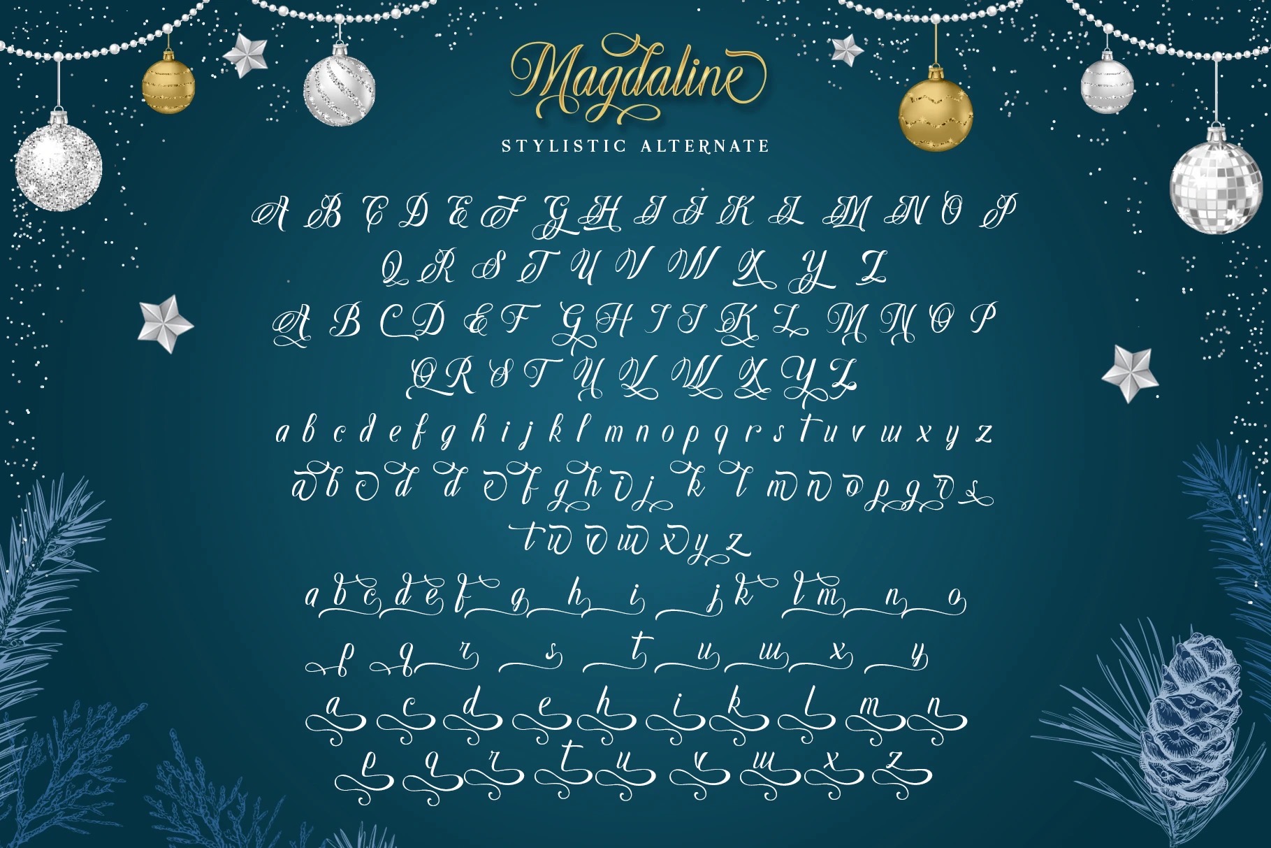 Magdaline, Fonts | GraphicRiver
